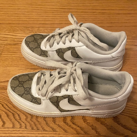 Nike | Shoes | Custom Nike Air Force Gucci | Poshmark